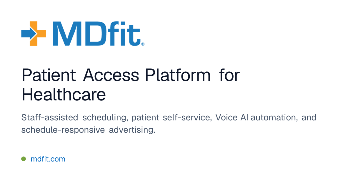 Patient Access Trends for 2026: What Practices Prioritize | MDfit